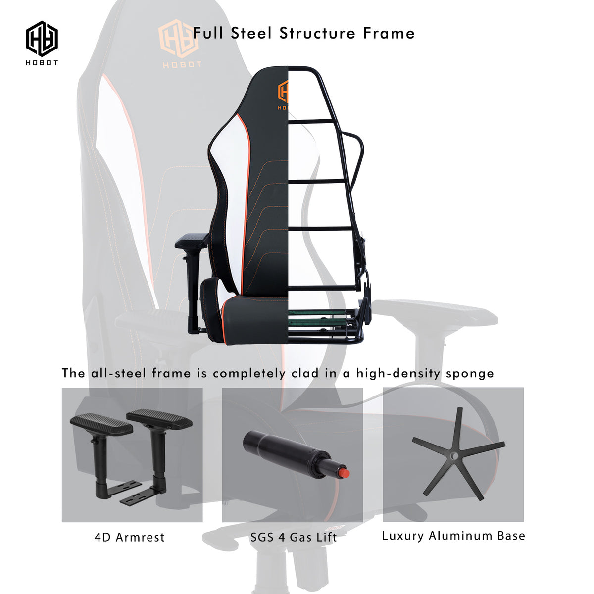 HOBOT Supreme Gaming Chair: Ergonomically Designed for Gaming - Multi ...